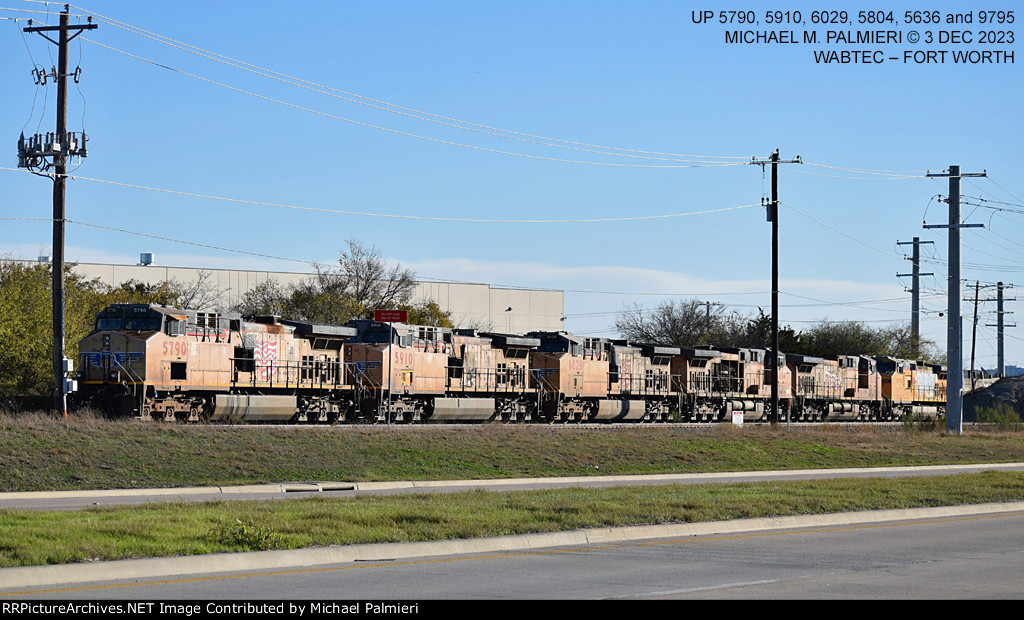 Stored UP Units at Wabtec